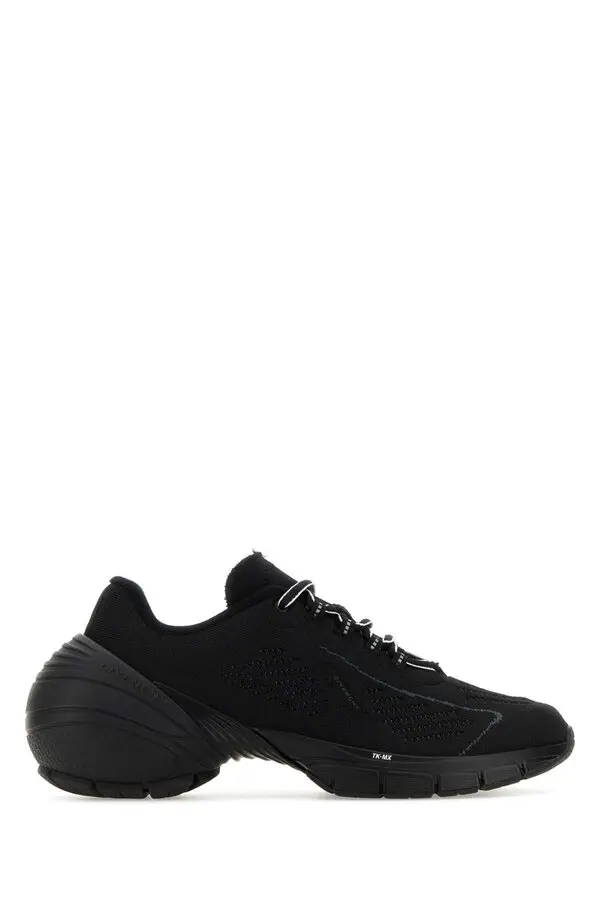 Givenchy Fabric Low-top Sneakers With Rubber Sole - Black