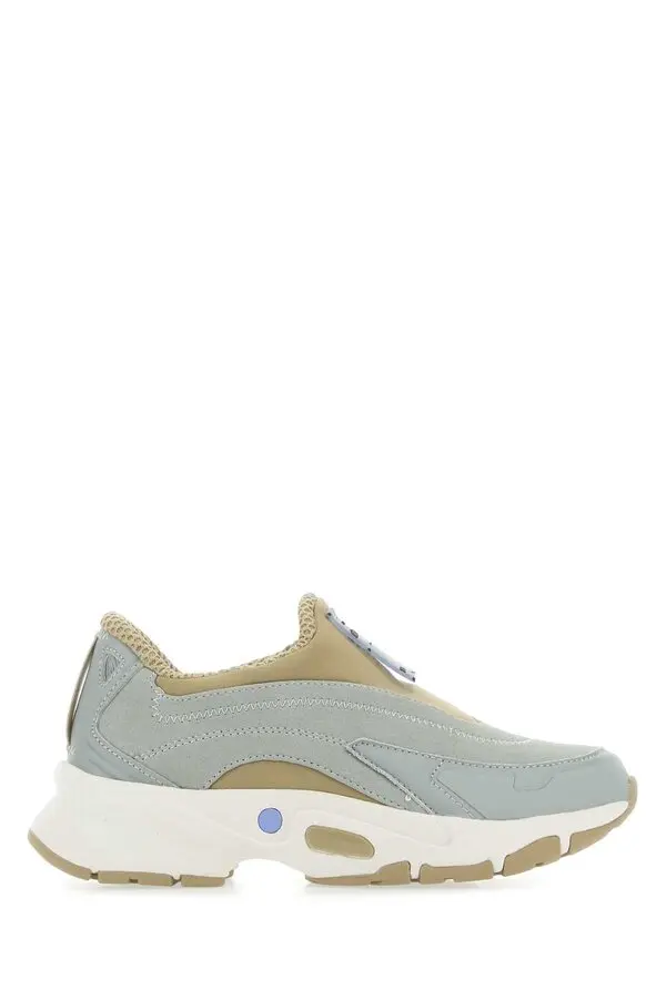 Alexander McQueen Aratana 2.0 Fabric & Suede Slip-on Sneakers - Multicoloured