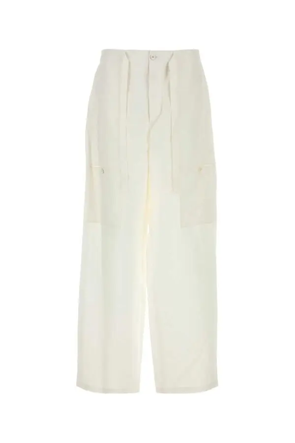 JIL SANDER Linen Blend Cargo Pants