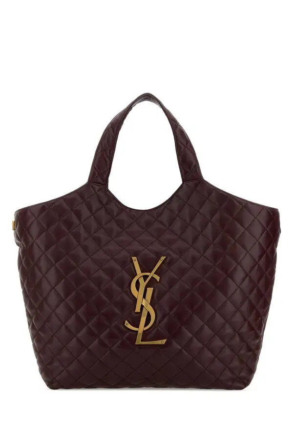 Saint Laurent Icare Shopping Handbag - Purple