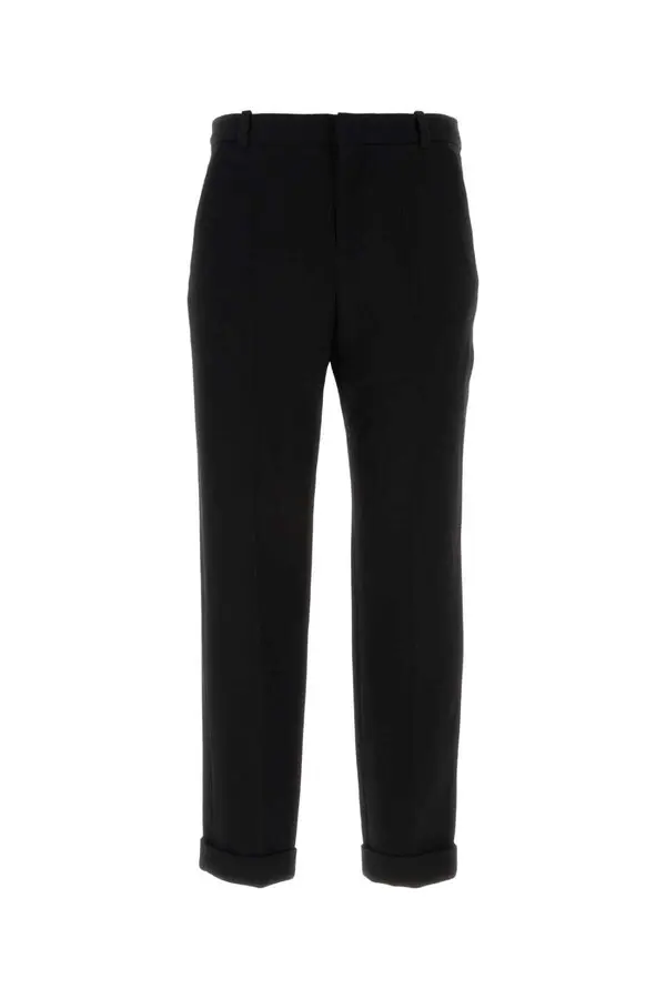 Balmain Virgin Wool Tailored Pants For