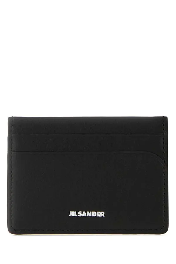 JIL SANDER Leather Mini Card Holder