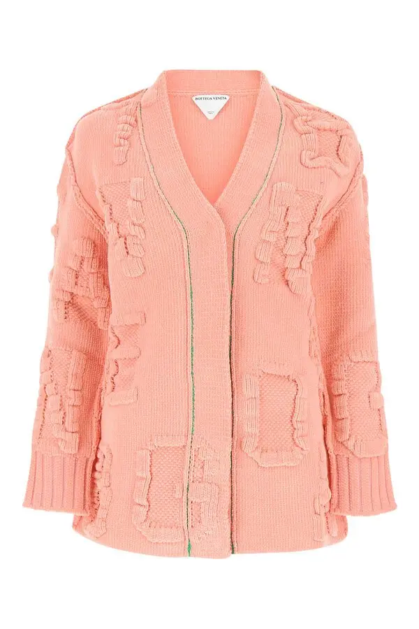 Bottega Veneta Chenille Knit Cardigan For