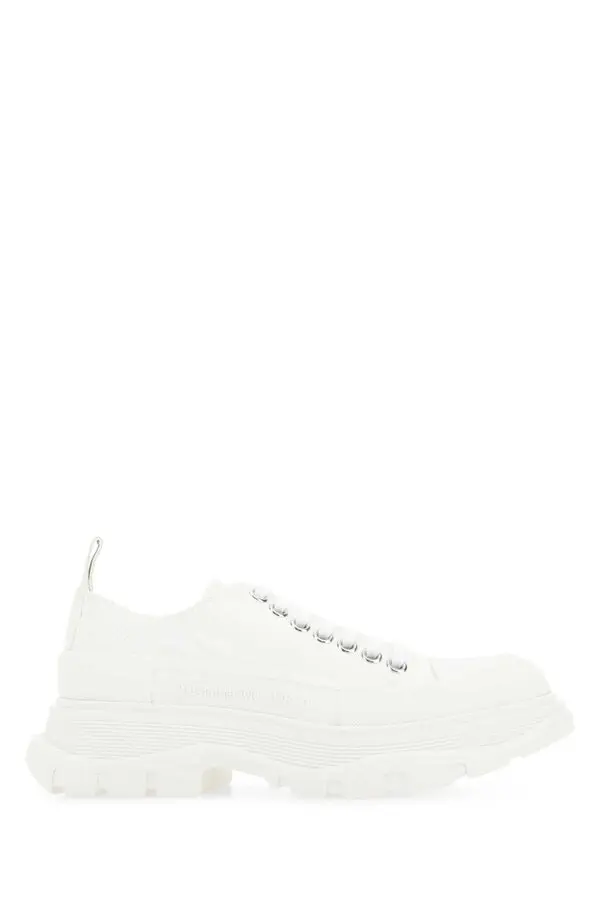 Alexander McQueen Tread Slick Sneakers - White