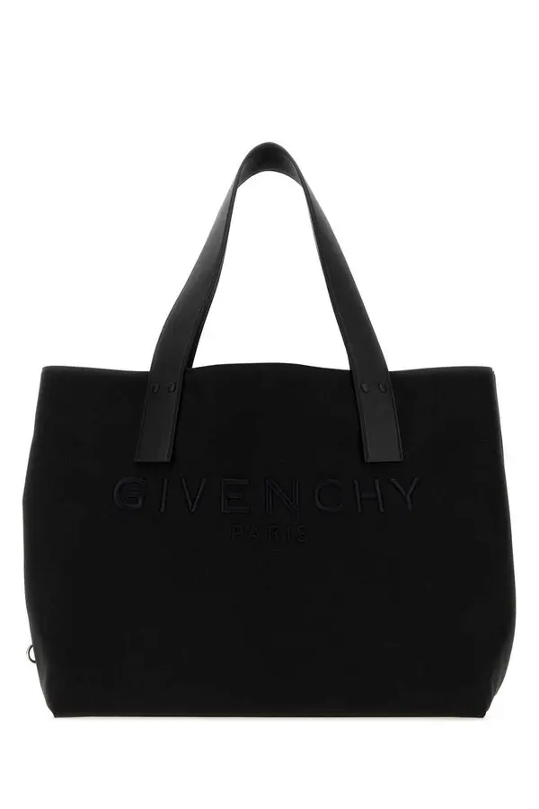 Givenchy Cargo Shopping Handbag In Nylon Canvas