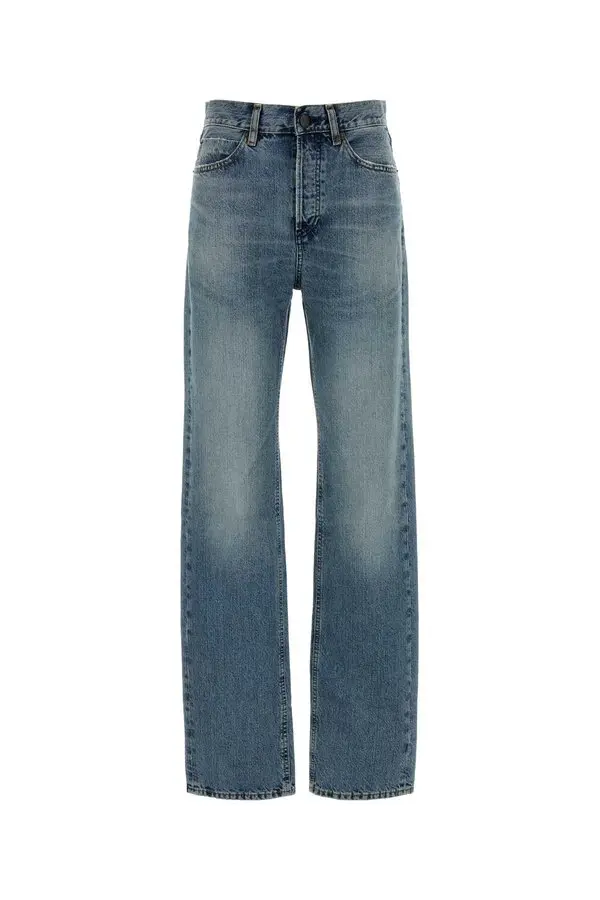 FRAME Cotton Denim Jeans - Light Blue