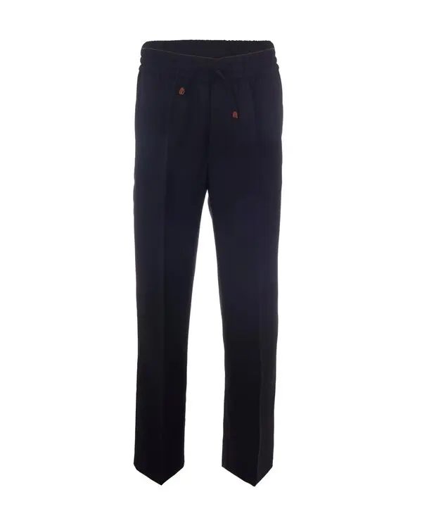 Drole De Monsieur Tailored Straight-leg Trousers - Black