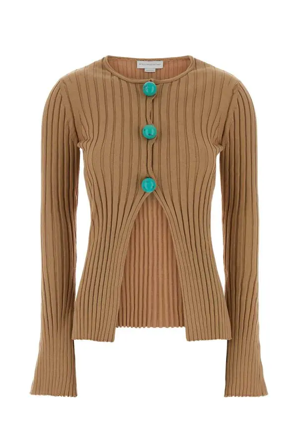 Stella McCartney Ribbed Cotton Cardigan