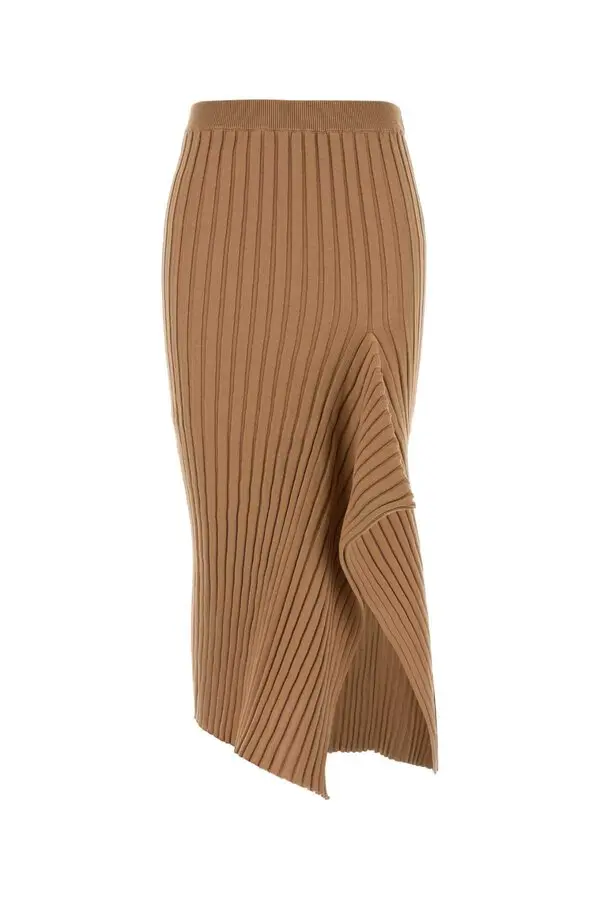 Stella McCartney Ribbed Knit Midi Skirt