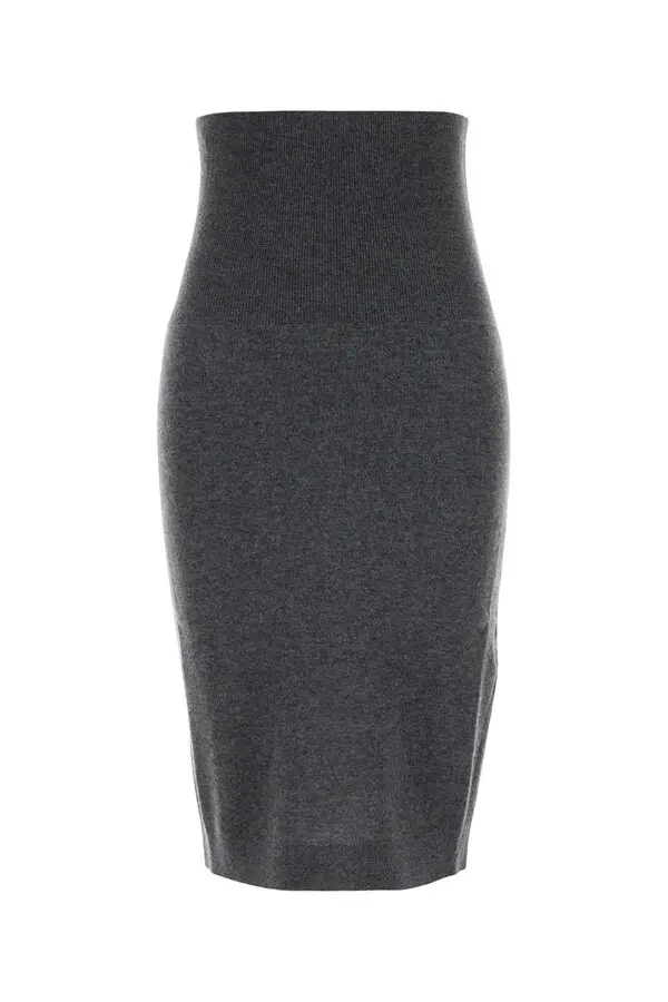 Stella McCartney Virgin Wool Midi Skirt