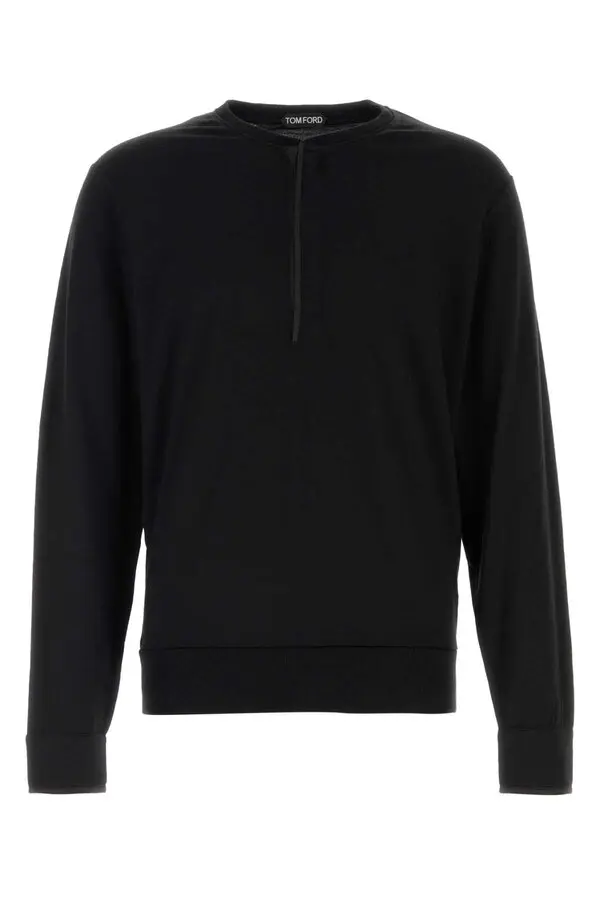 TOM FORD Wool Blend Sweater With Silk And Cashmere