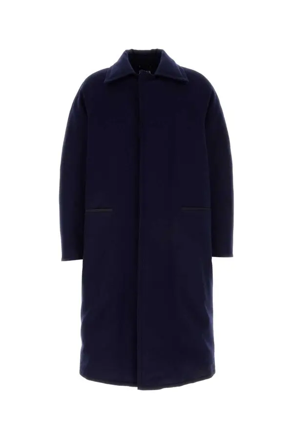 Zegna Cashmere Wool Jacket With Wool Lining