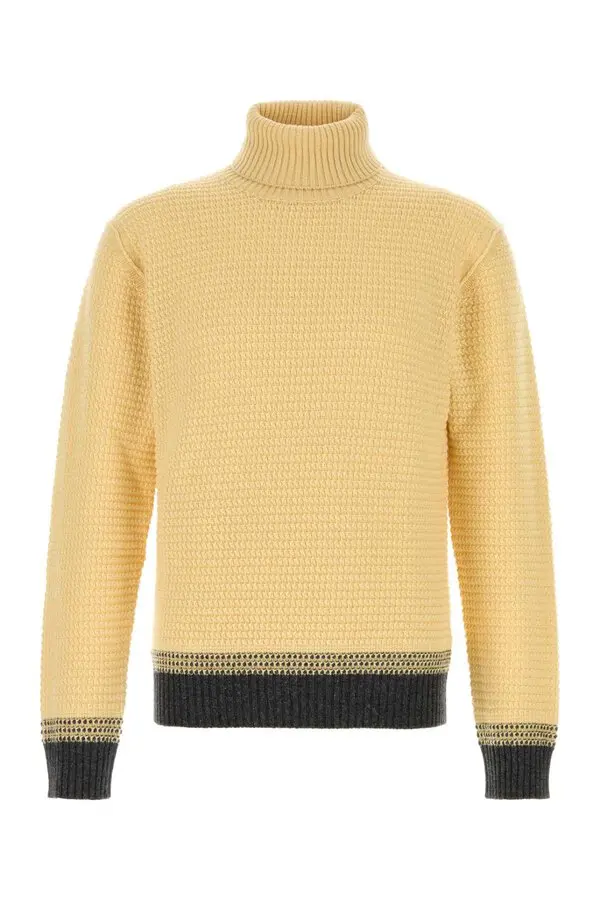 Zegna 100% Cashmere Knit Sweater For