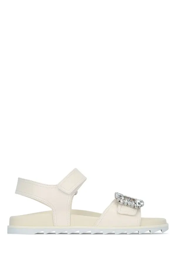 ROGER VIVIER Slidy Viv Strass Sandals