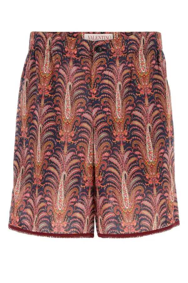 Valentino Garavani Cotton Bermuda Shorts
