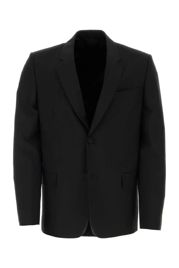 Givenchy Stretch Wool Blend Blazer For