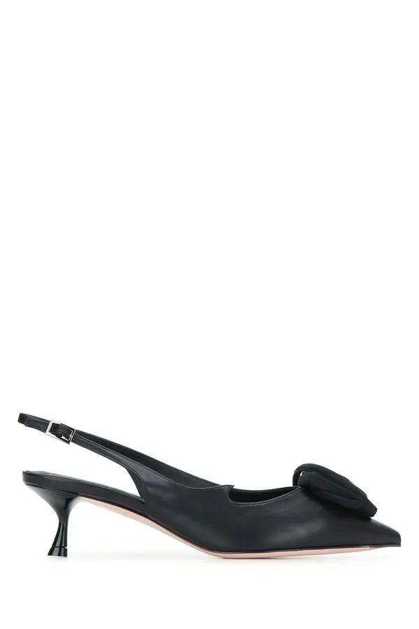 ROGER VIVIER Slingback Pumps With Rose Detailing