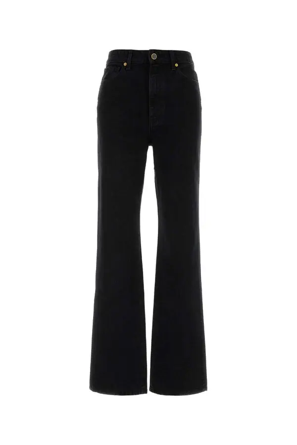 Khaite Danielle High-rise Wide-leg Jeans