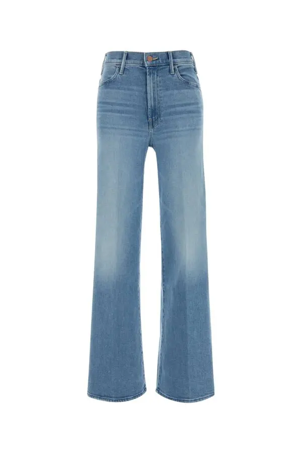 MOTHER The Hustler Roller Sneak Stretch Denim Jeans