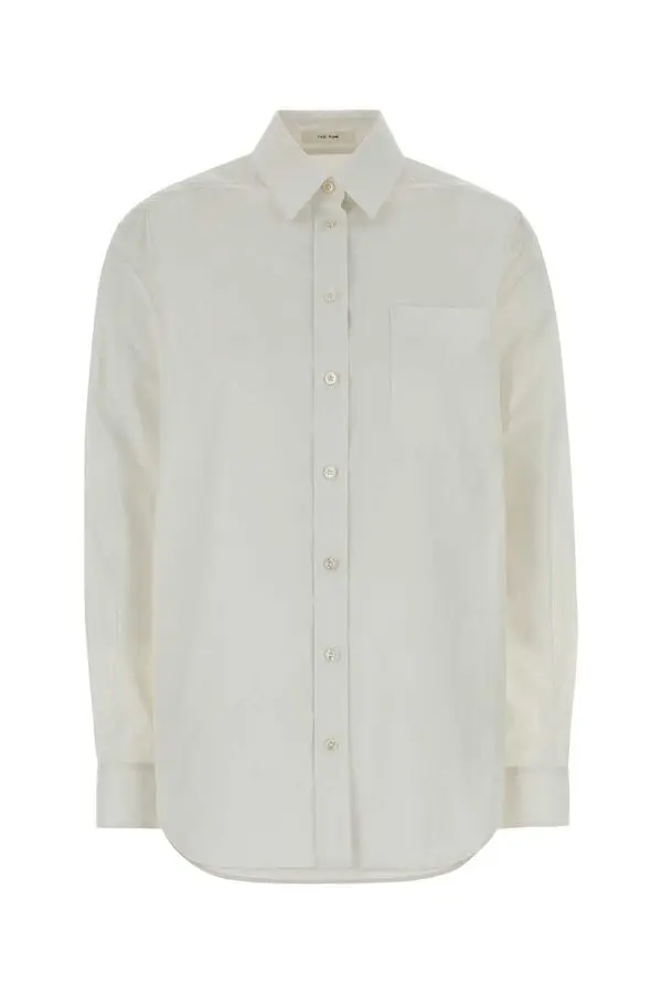 THE ROW Gavina Poplin Shirt