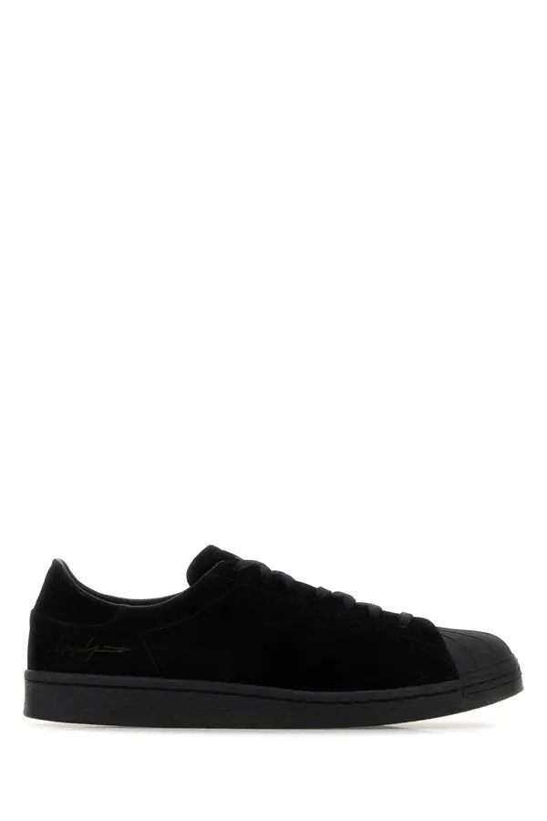 Y3 KURO Y-3 Kuro Suede Superstar Sneakers