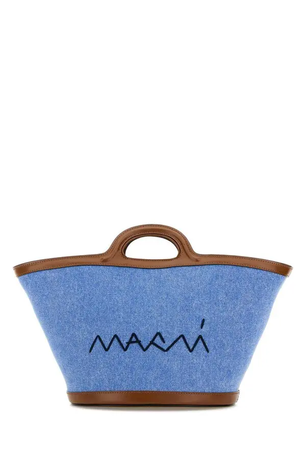 Marni Mini Denim Bucket Handbag