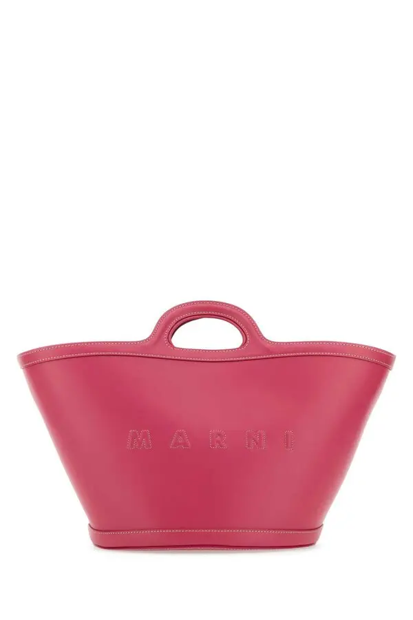 Marni Small Tropicalia Leather Handbag 21cm X 27cm X 13cm