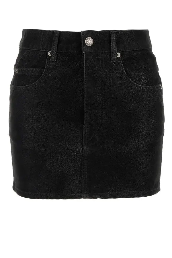 Isabel Marant Étoile Sculpted Draped Skirt - Black