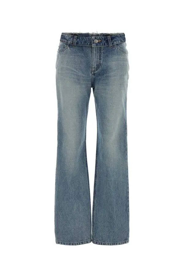 Alexander McQueen Denim Jeans - Blue