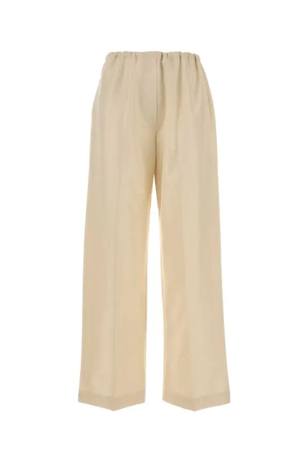 THE ROW Silk Beta Pant - Yellow