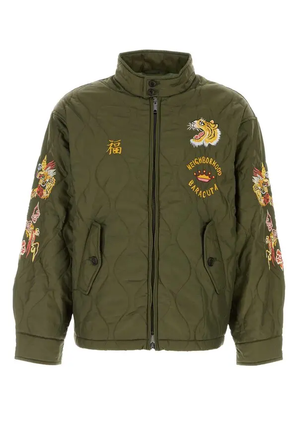 BARACUTA ENGLAND Nylon Army Jacket
