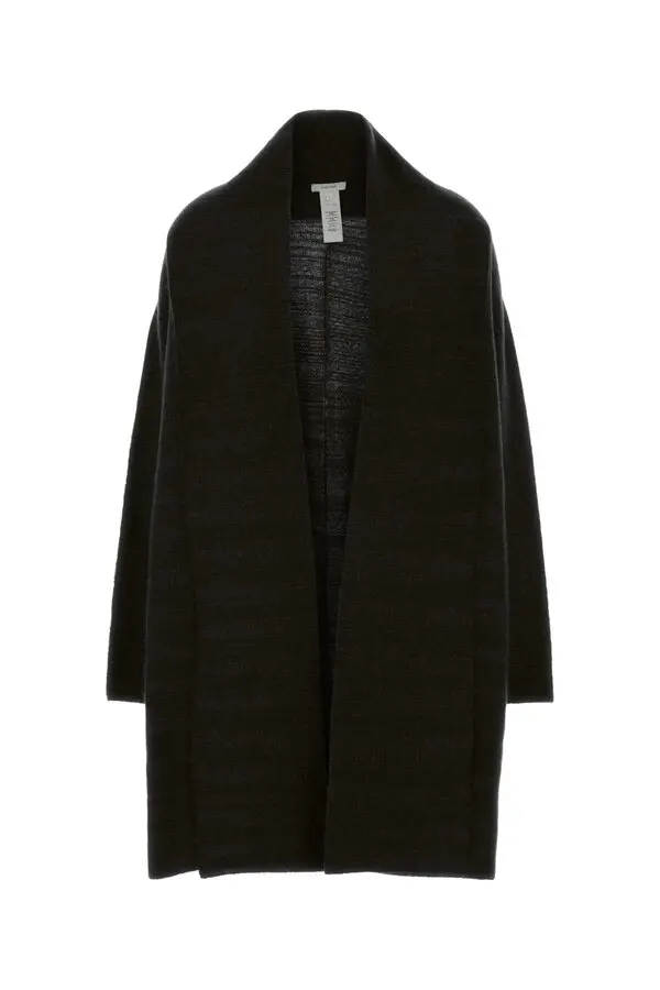 THE ROW Novaan Cashmere Blend Cardigan - Black