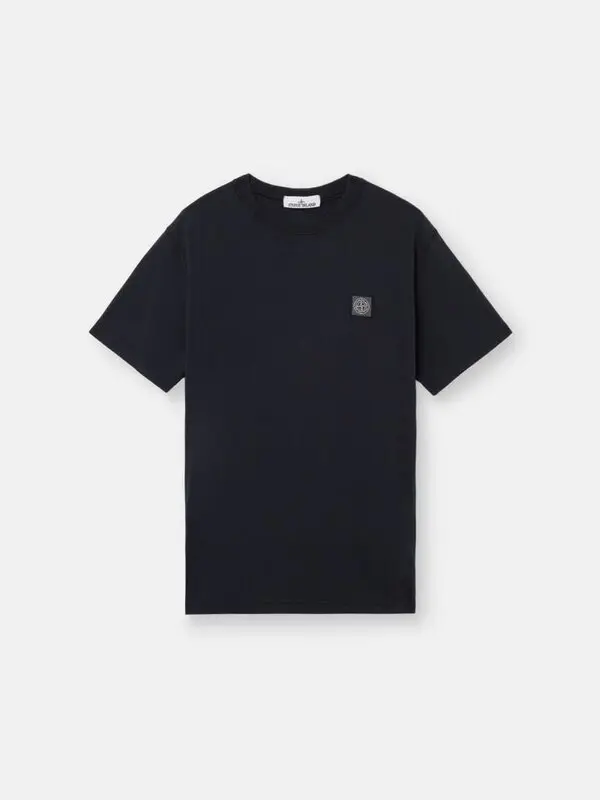 Stone Island Short Sleeve Crewneck T-shirt - Navyblue
