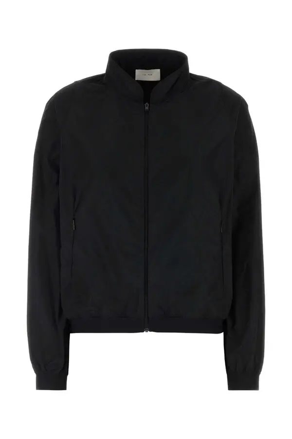 THE ROW Polyester Windbreaker Jacket - Black