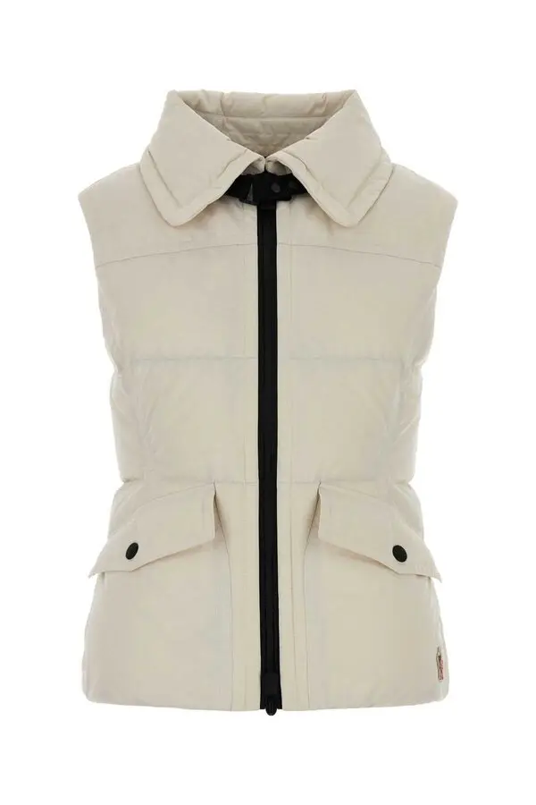 Moncler Hallaine Sleeveless Down Jacket