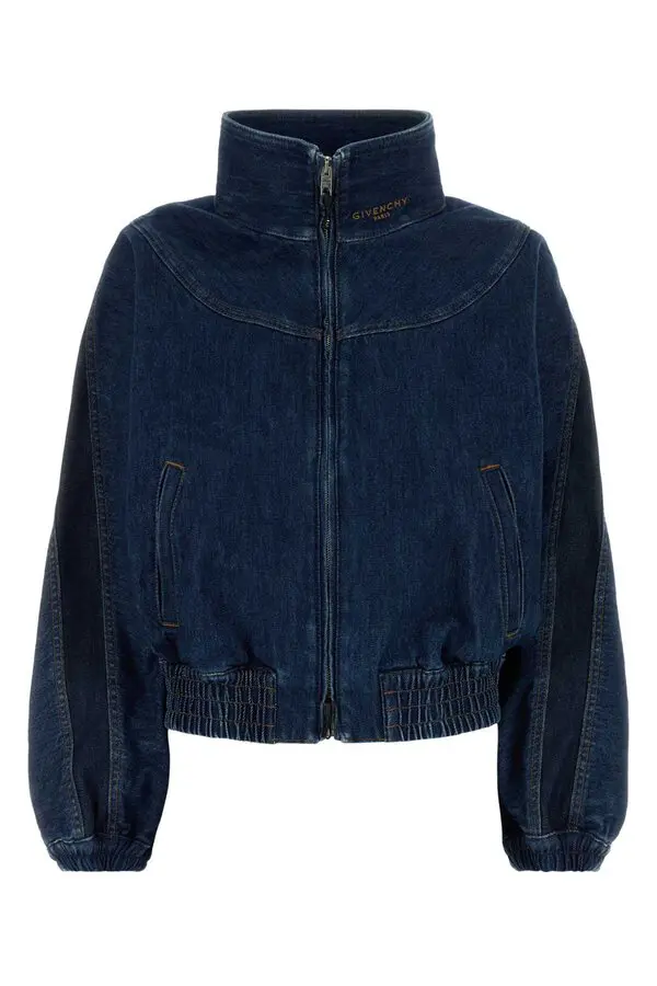 Givenchy Denim Bomber Jacket