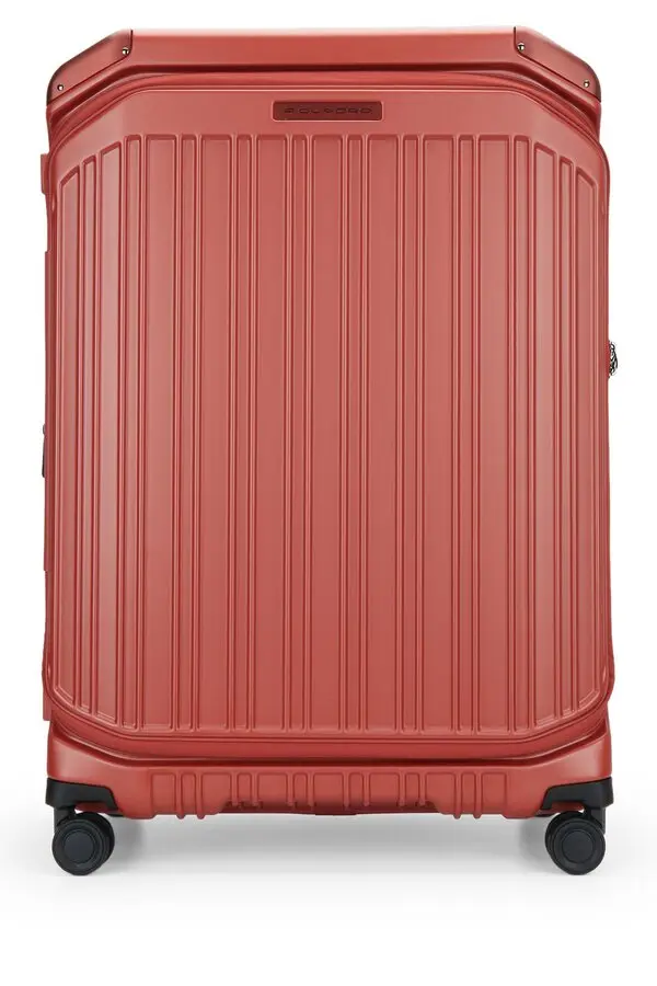 PIQUADRO Medium 4-wheel Front Opening Trolley