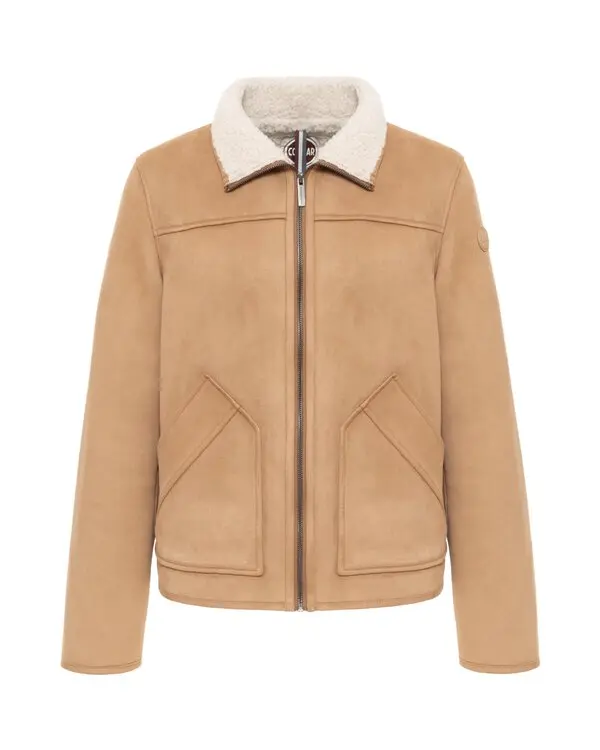 COLMAR Sherpa Collar Zip Jacket - Marrakech-white