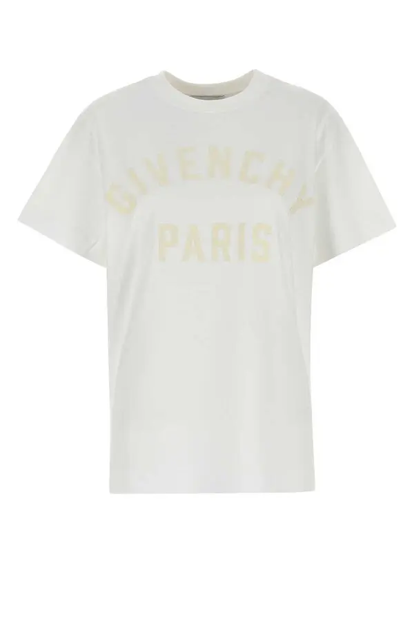 Givenchy Oversize Cotton T-shirt With Graphic Detail