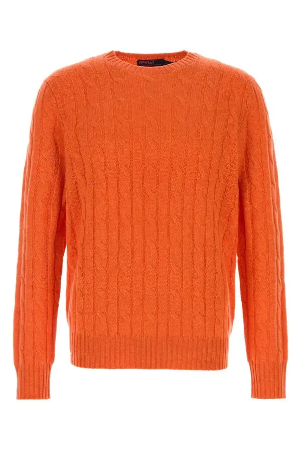 Polo Ralph Lauren Cashmere Crewneck Sweater - Orange