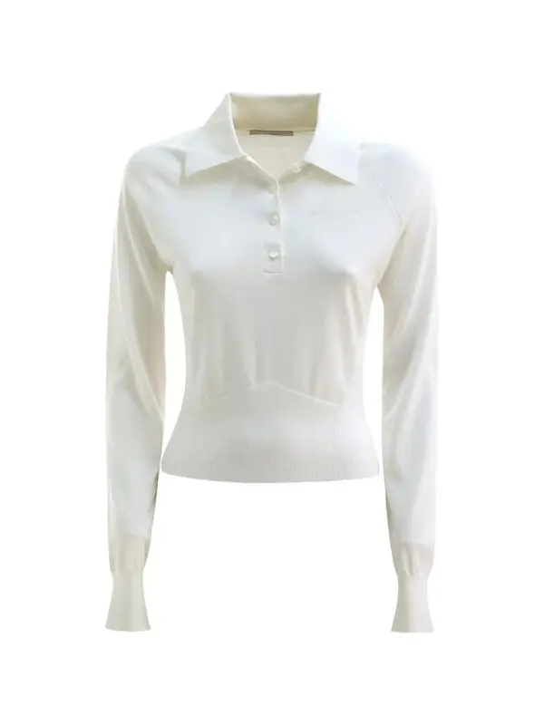 Givenchy Cotton Polo Shirt - Bianco