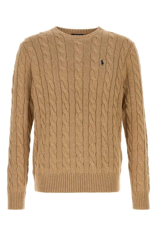 Polo Ralph Lauren Cotton Knit Sweater - Camel
