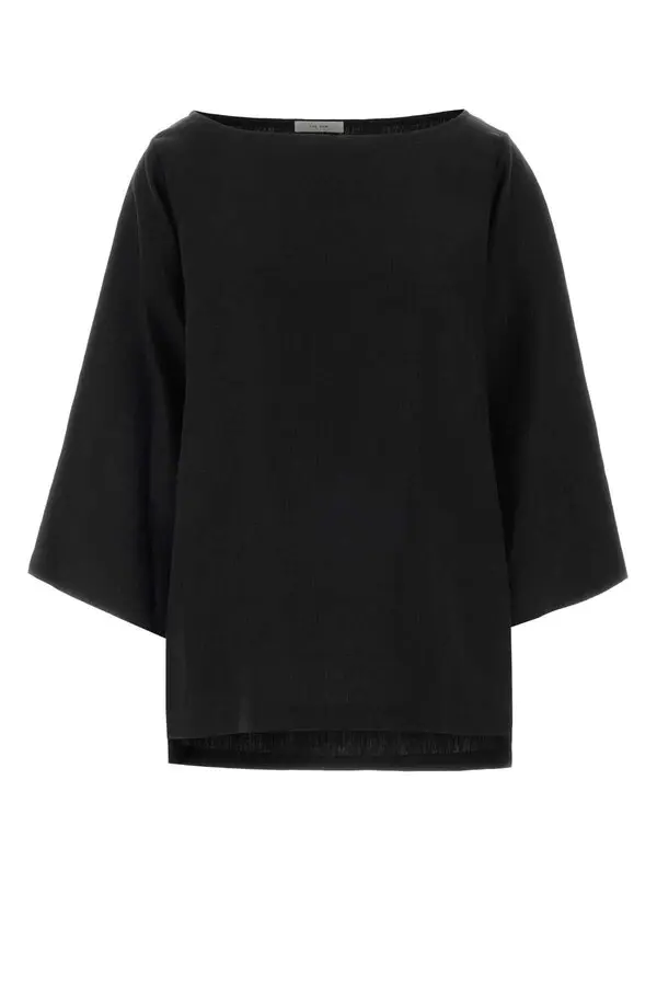 THE ROW Linen Junia Blouse