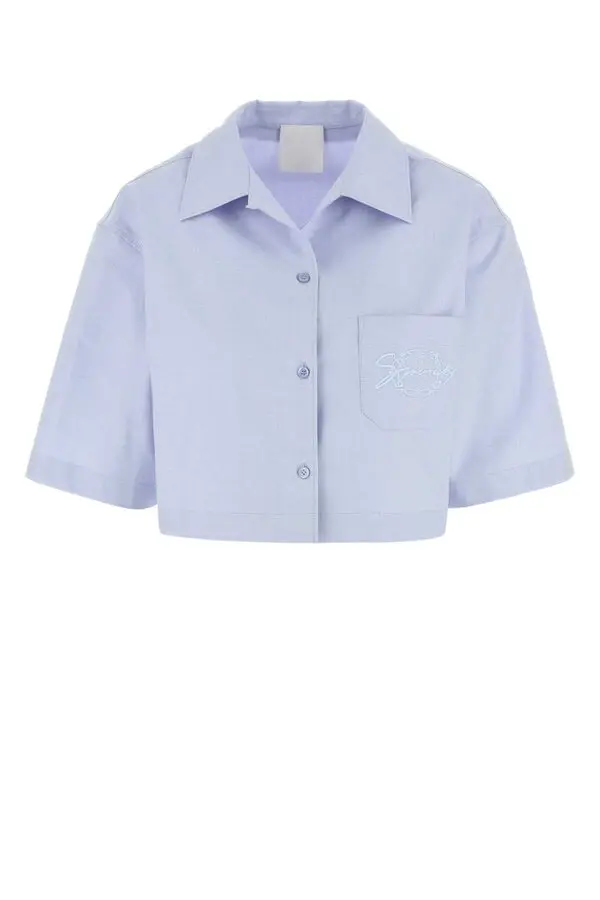 Givenchy Cotton Shirt - Light Blue