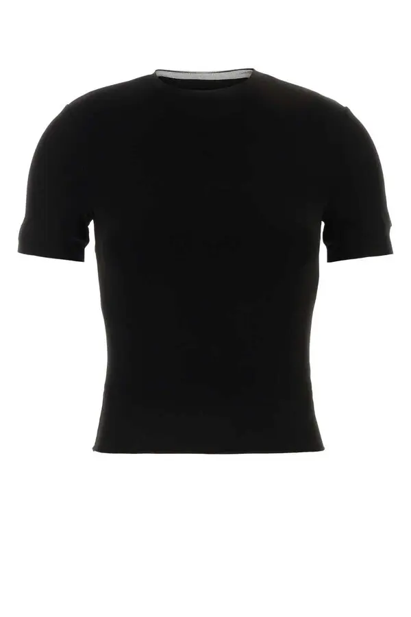 MAISON MARGIELA Cupro-blend Stretch T-shirt Top