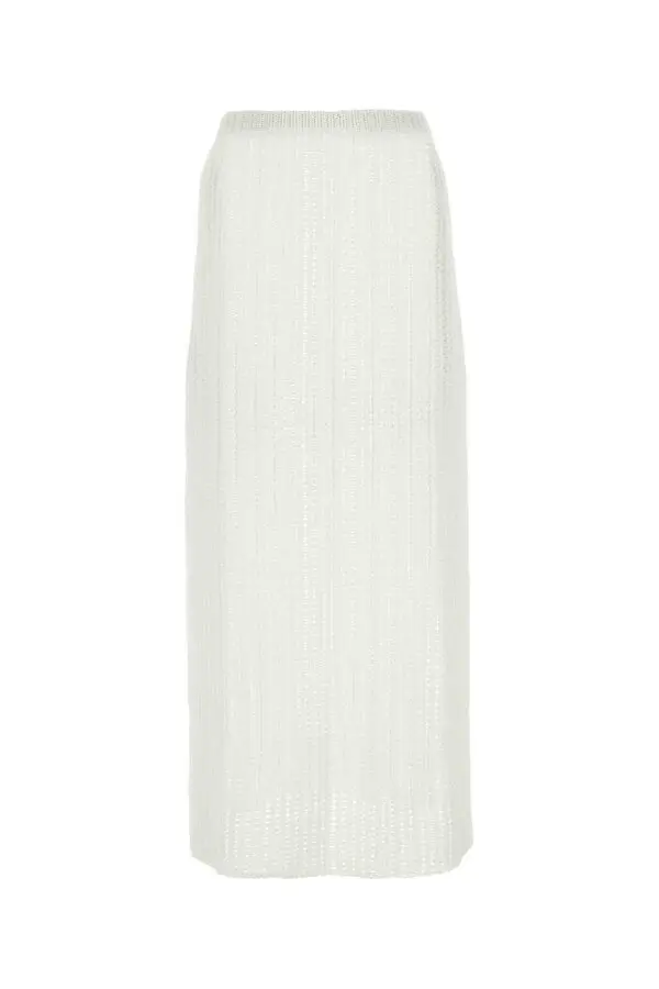 FERRAGAMO 100% Cotton Skirt