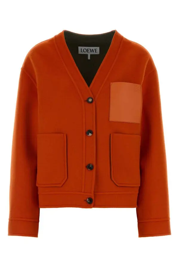 Loewe Wool & Cashmere Blend Cardigan