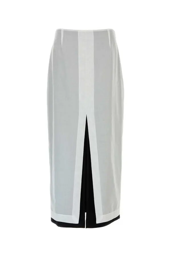 THE ROW Ismara Cotton Midi Skirt