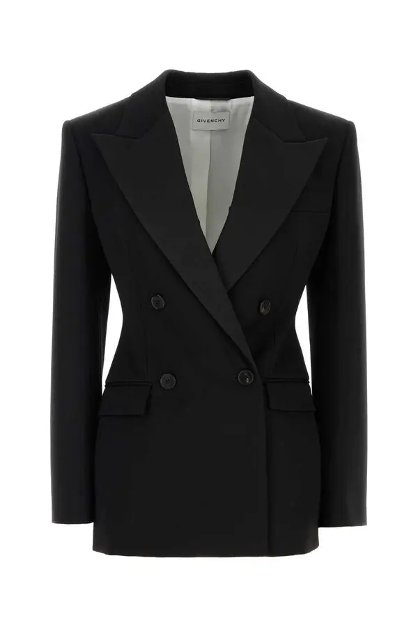 Givenchy Virgin Wool Blazer - Black