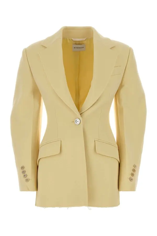 Givenchy Wool-crepe Blazer With Soft Structure
